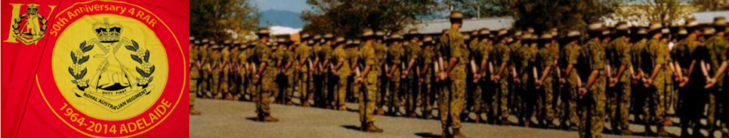 Passing Parade - 4RAR Association Qld